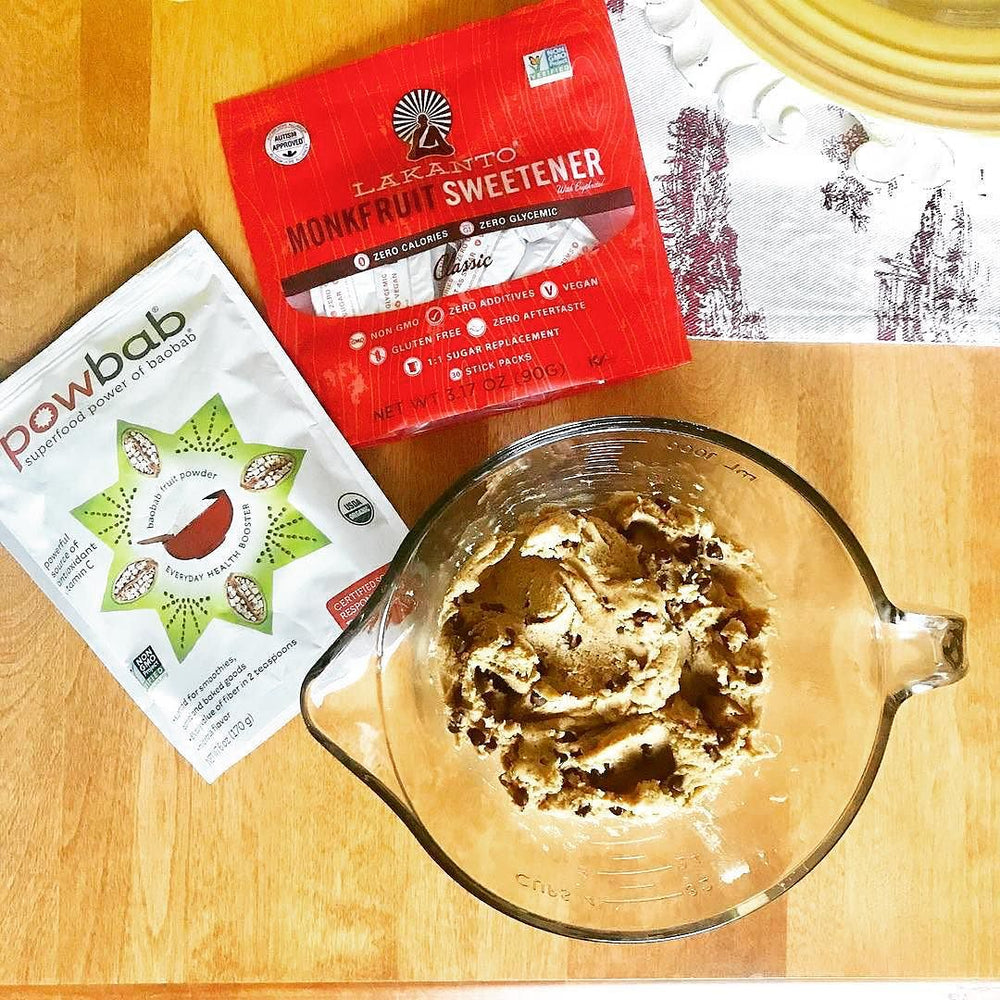 Healthy Baobab Cookie Dough Recipe - powbab