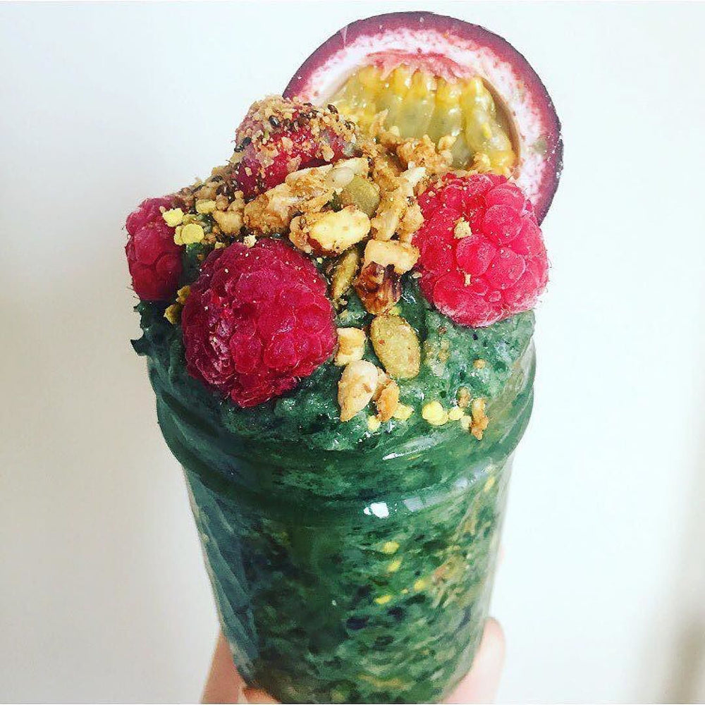 EPIC Baobab Green Smoothie Recipe - powbab