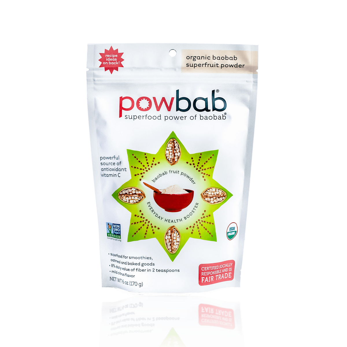 powbab® Organic Baobab Fruit Powder